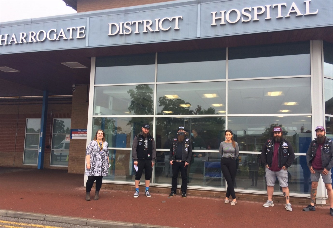 ‘Black Shire Villains’ donate to children’s ward at Harrogate District ...