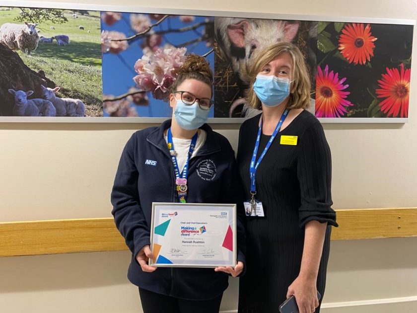 Our Making a Difference winners - Harrogate and District NHS Foundation ...