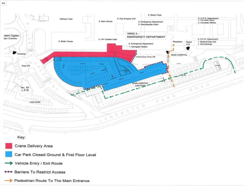 Hospital Visitor Car Park Works 12-13 November - Harrogate and District ...