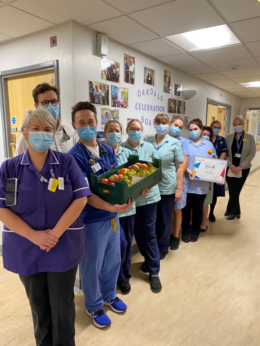 Team of the Month - winners - Harrogate and District NHS Foundation Trust