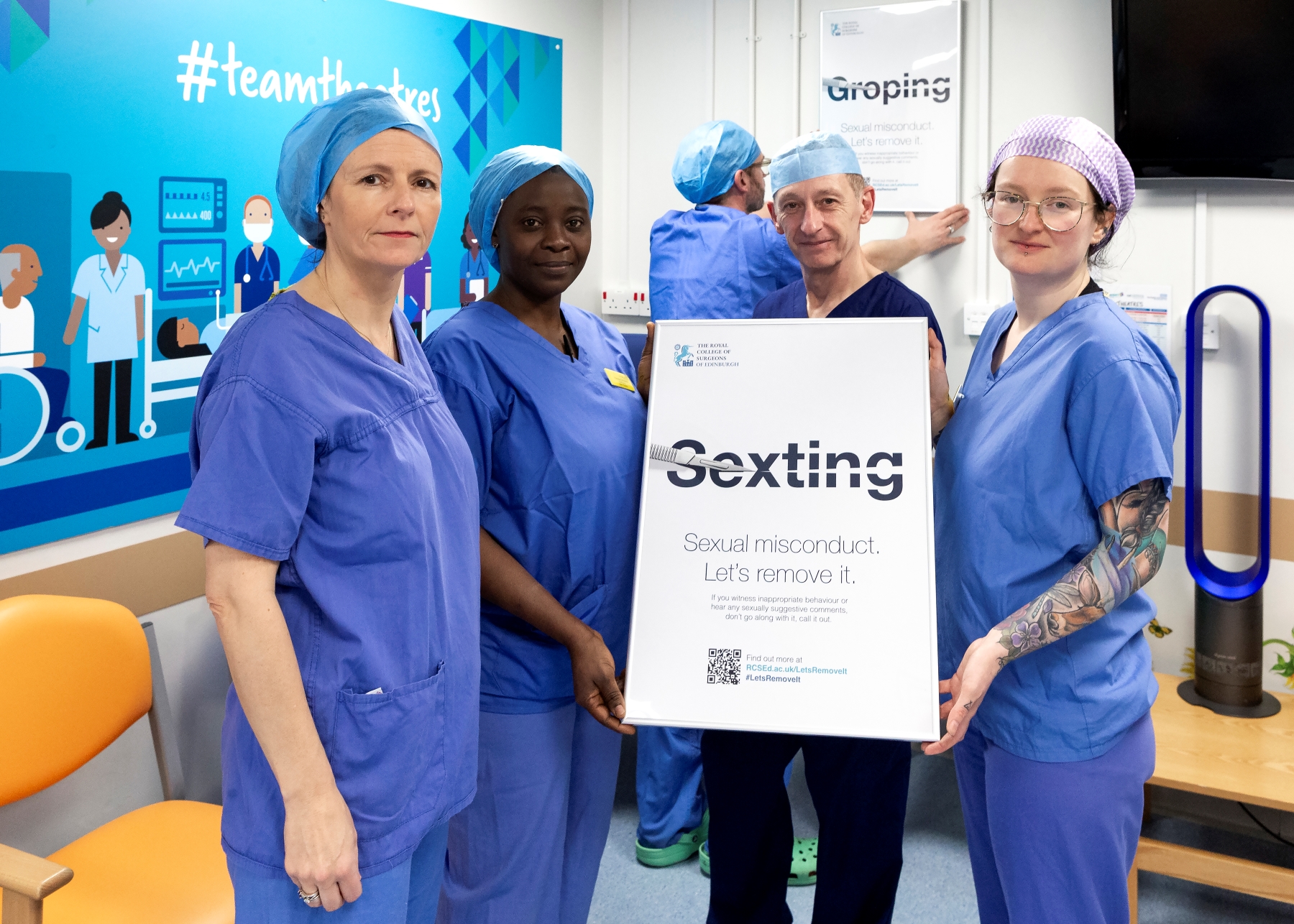 Rcsed Campaign To Tackle Sexual Misconduct In Healthcare Launch At