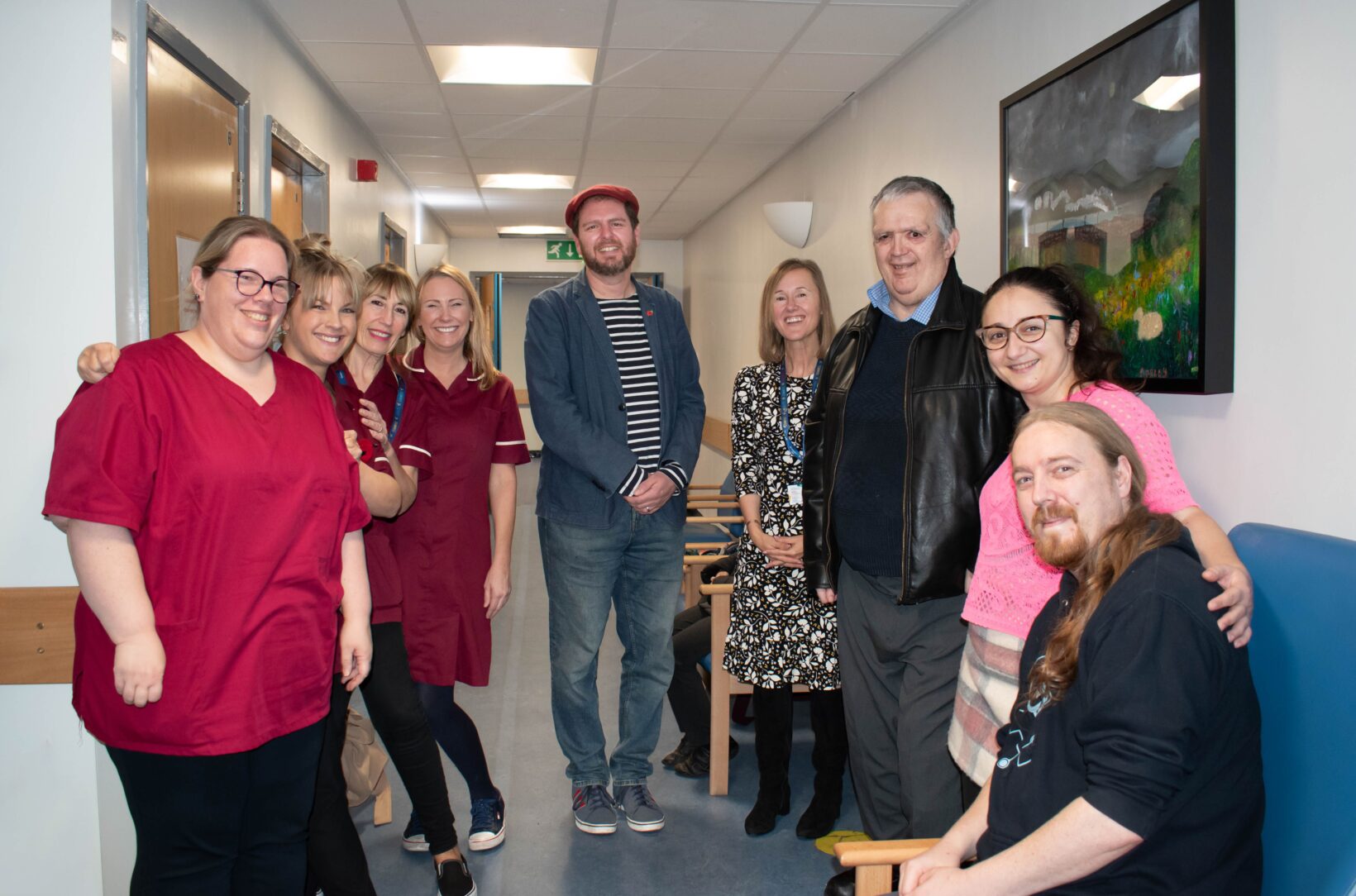 Collaborative painting by local artists unveiled at Harrogate District ...