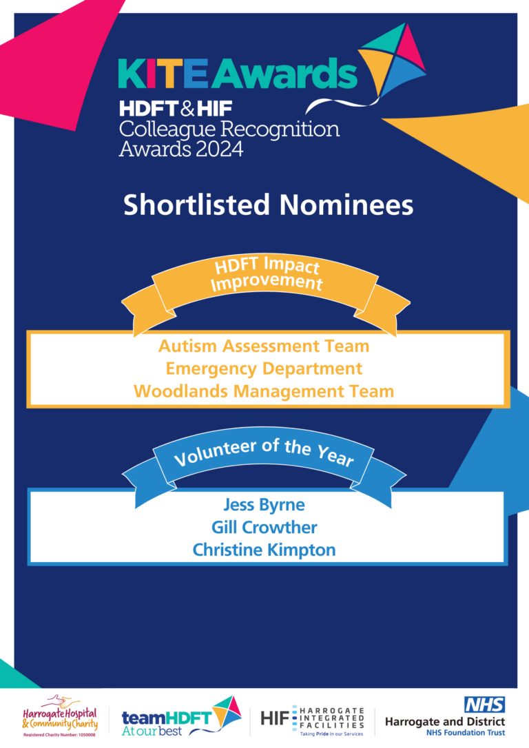 KITE Awards - HDFT & HIF Colleague Recognition Awards 2024 - Harrogate ...