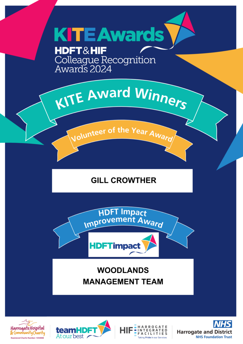 KITE Award Winners 2024 - Harrogate and District NHS Foundation Trust