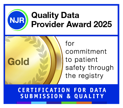 HDFT awarded by the National Joint Registry for commitment to patient ...